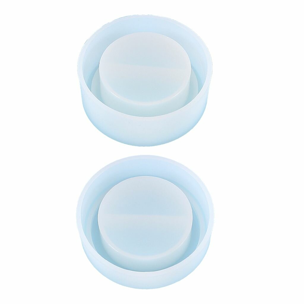 Кухонное хранение, Силиконовая форма для круглой коробки хранения - 60-764 крышка + дно