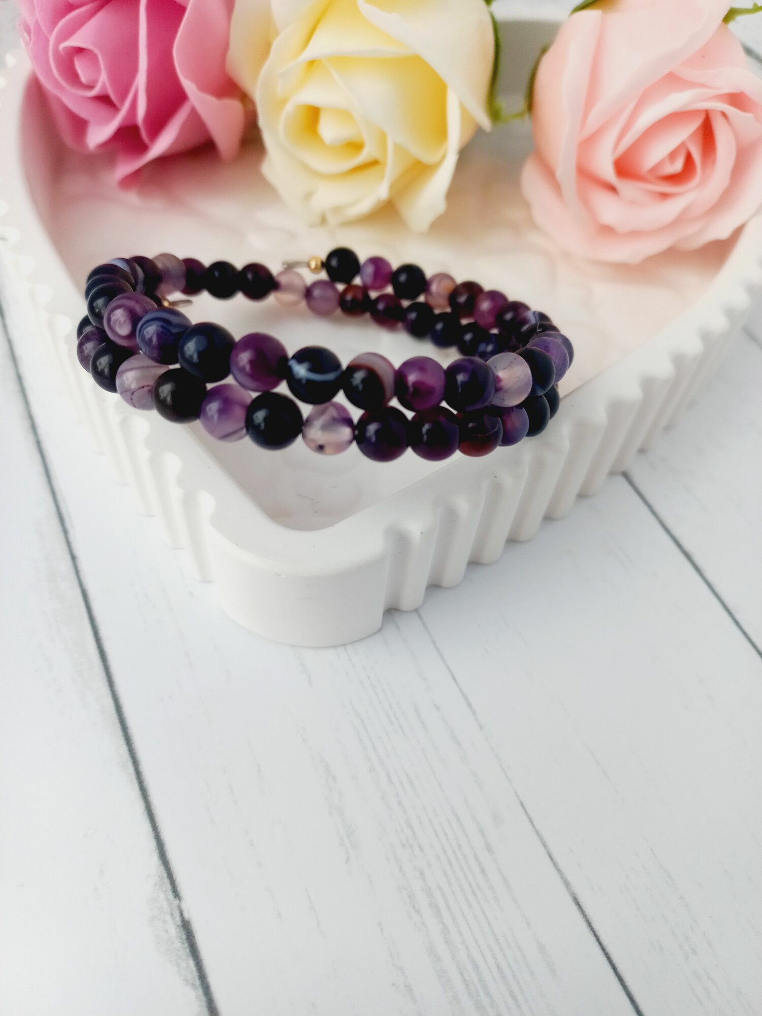 Браслет, агат