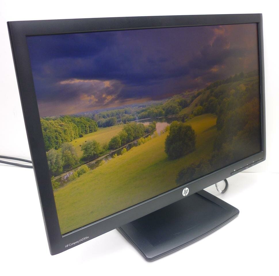 Монитор 23" HP LA2306X царапинка