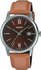 Наручные часы CASIO Collection Men, серебристый/коричневый