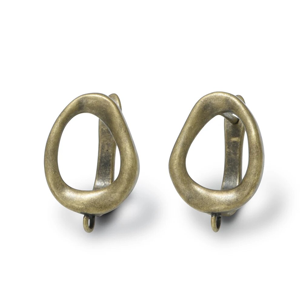 Античные бронзовые застежки для сережек YANASI Antique Bronze