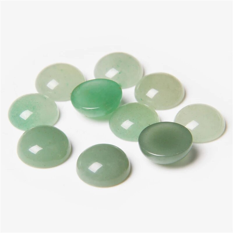 RISYF Бусины из натурального камня 4-14 мм Изумрудный, 10mm, 22 Aventurine