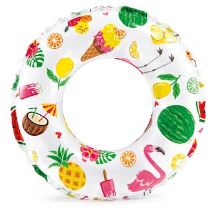 Круг надувной для плавания "Яркий" 51 см