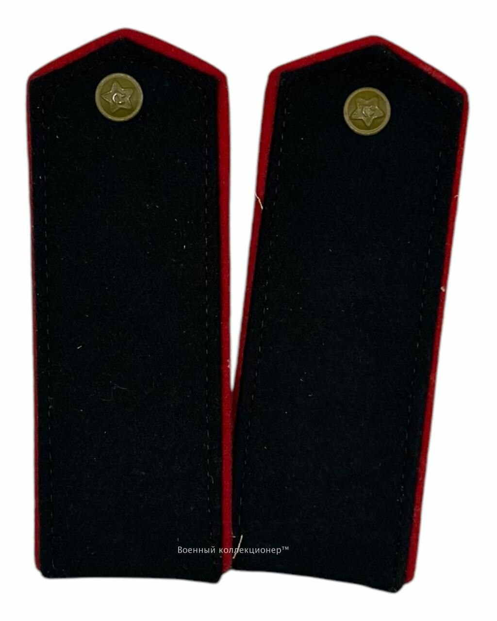 Погоны повседневные, рядовой Артиллерия, абтв РККА СССР, обр. 1943