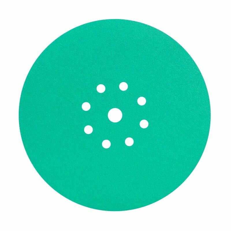 Круг шлифовальный DLT GrandFlex FILM-CERAMIC PRO, P80, 225мм, 10шт, (на плёнке, керамика и оксид алюминия), арт.3484