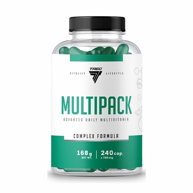 Trec Nutrition MULTI PACK мультивитамин для спорта, 240 капсул