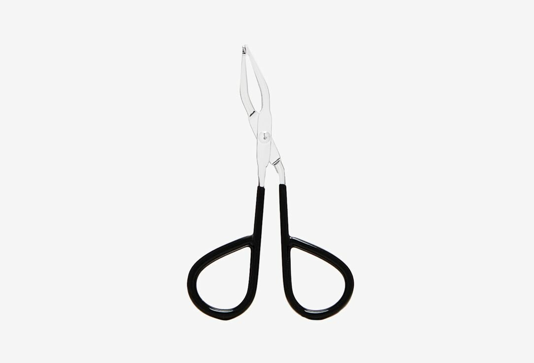 Пинцет в форме ножниц TRUYU Slant tip for brows scissor tweezers