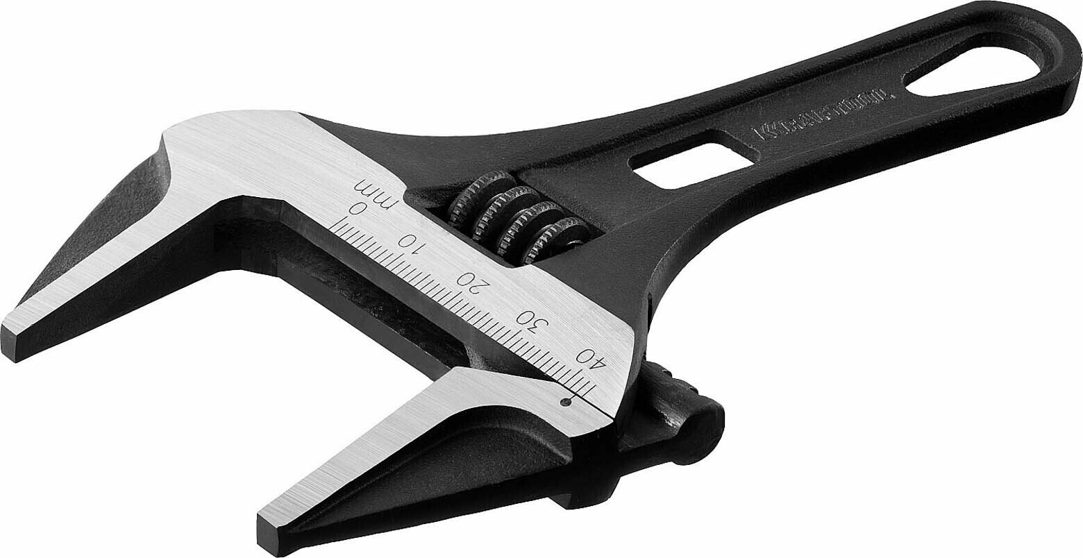 Ключ KRAFTOOL 160/43 мм, Cr-V, разводной SlimWide Compact