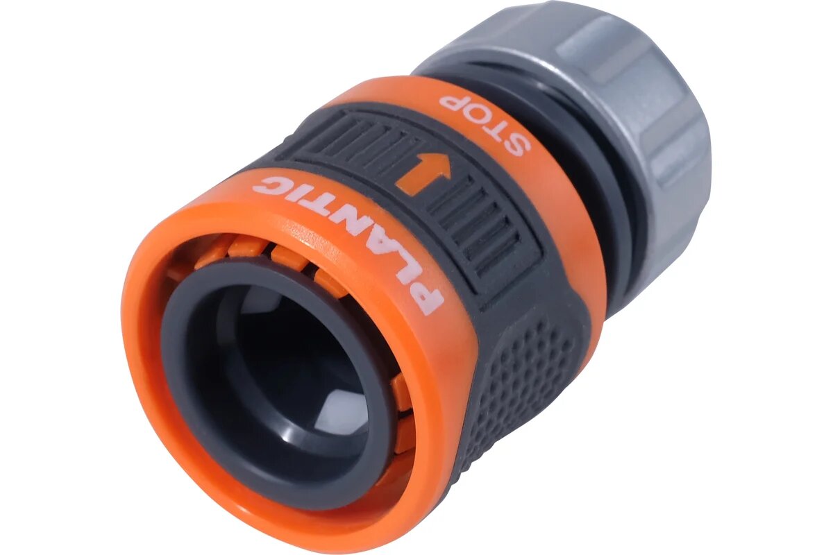 Light Plantic Коннектор аквастоп с металлическим фиксатором 5/8-3/4 39381-01