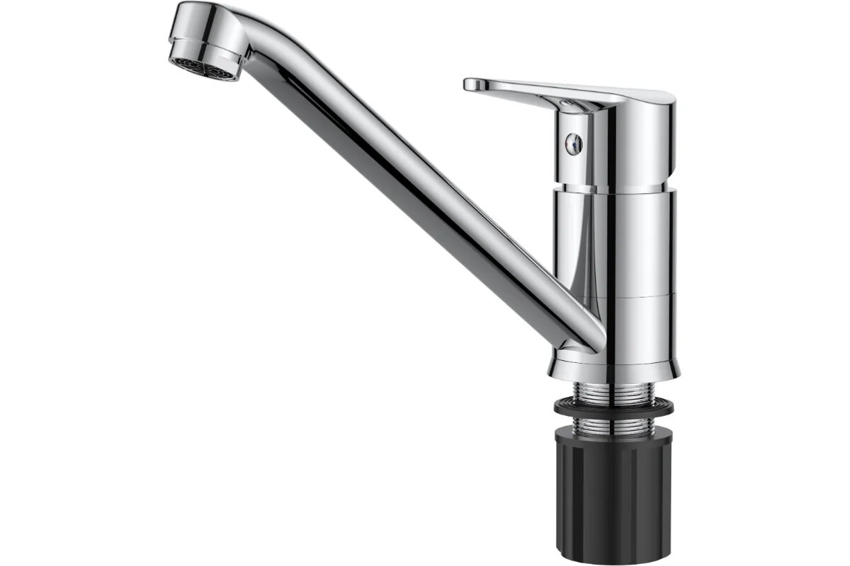Смеситель для кухни VODA Breeze 250 мм BZ05 - хромированное исполнение и долговечность