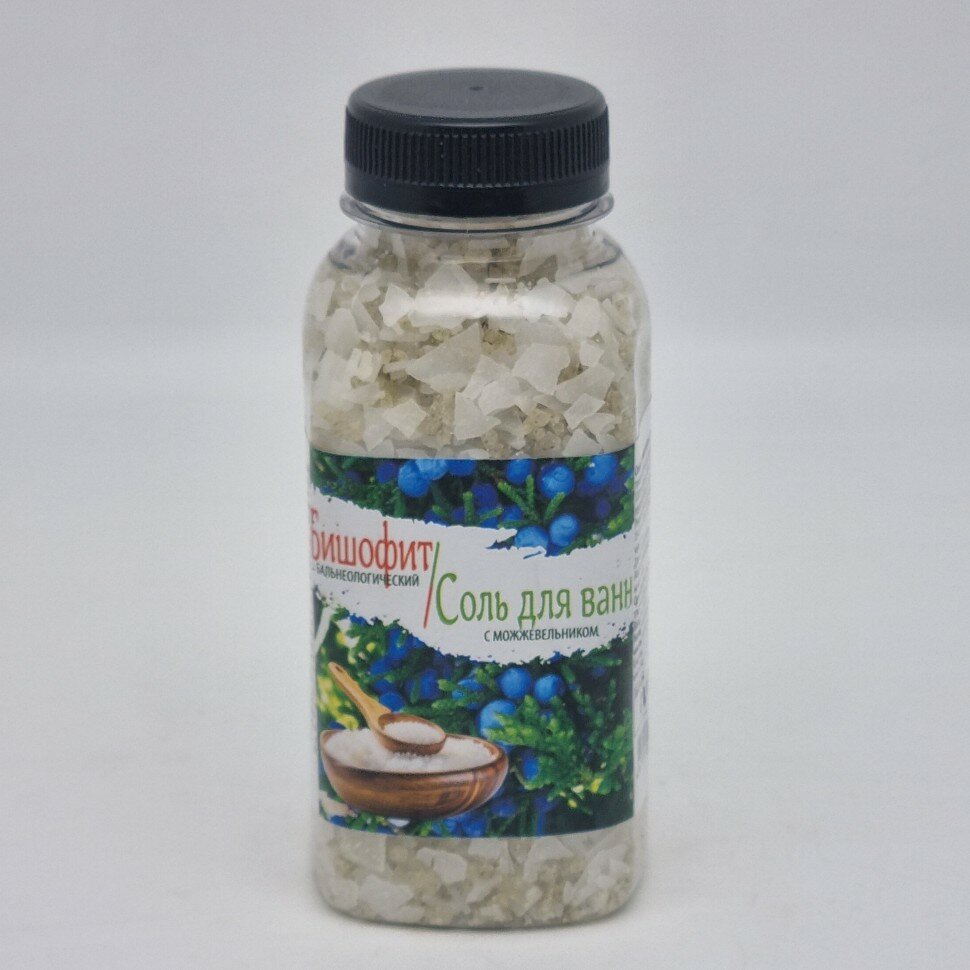 Соль древнего моря Бишофит + соль для ванны можжевельник 280гр