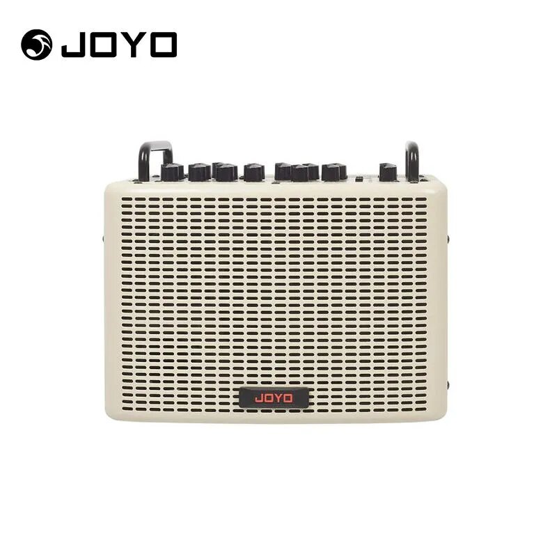 JOYO BSK-40 White Акустический комбинированный усилитель, перезаряжаемый гитарный и вокальный двухканальный гитарный усилитель с драм-машиной, эффектами реверберации хоруса и задержки BSK 40zx