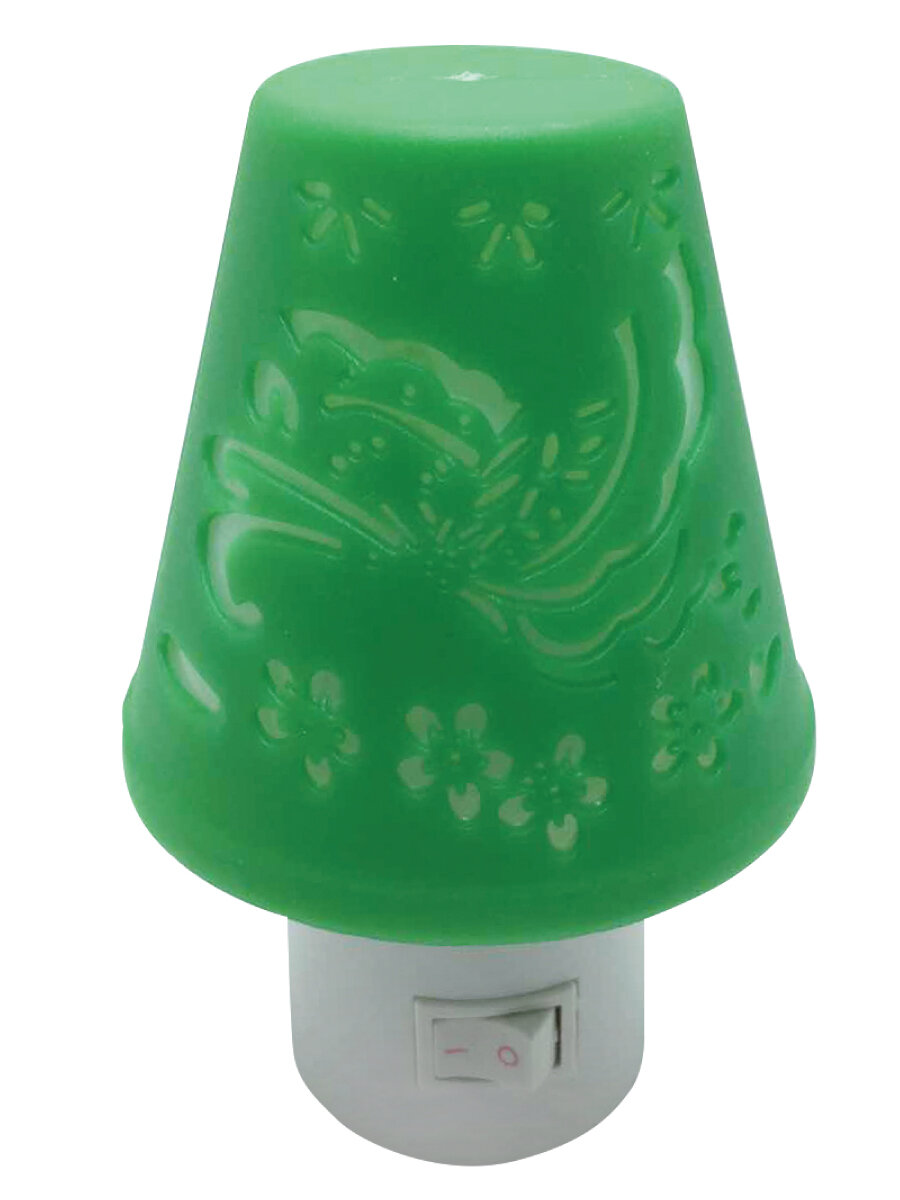 Ночник детский светодиодный / Camelion / LED ночник "Лампа зеленая", 220V