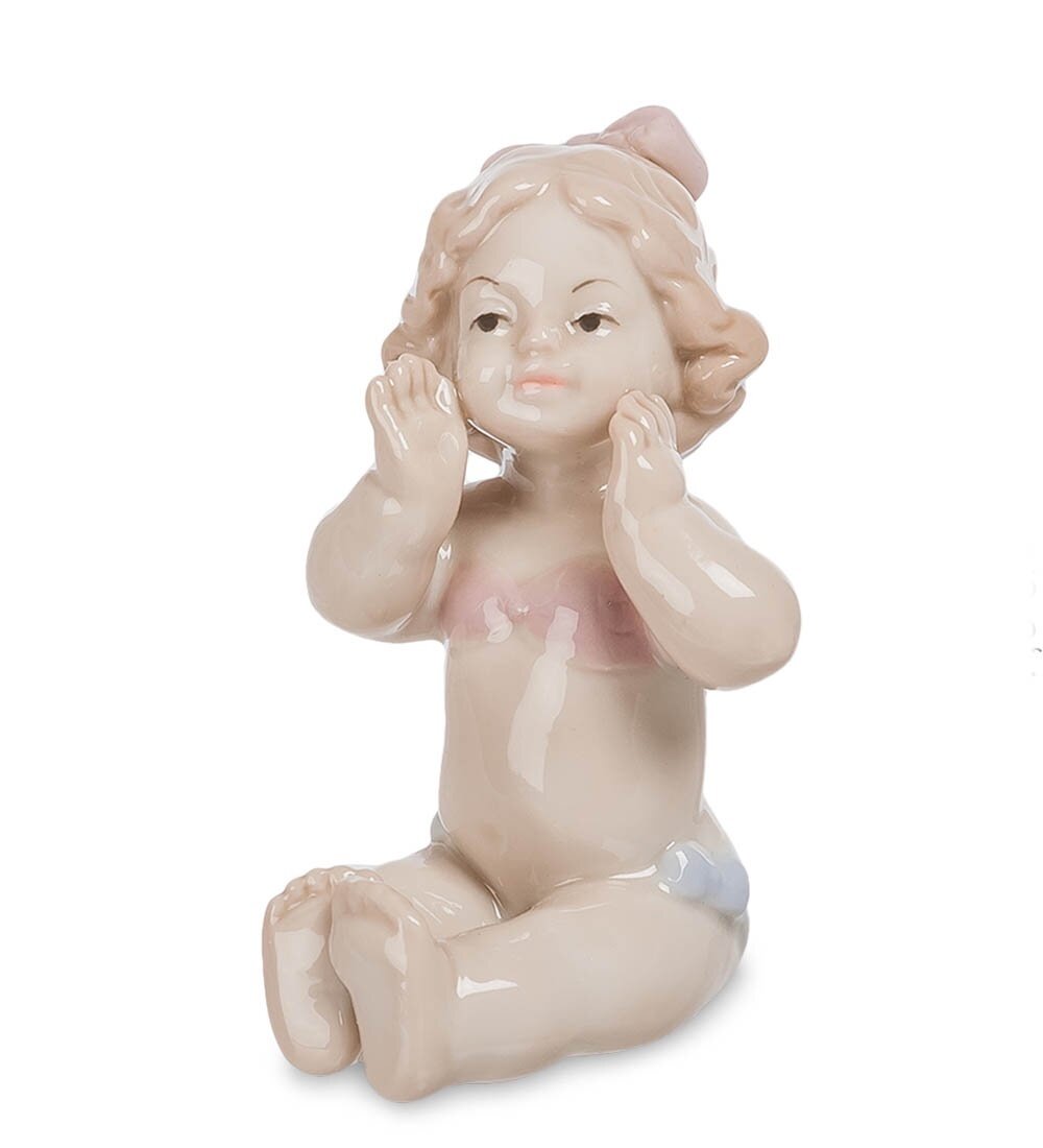 Фигурка декоративная Pavone Девочка на пляж