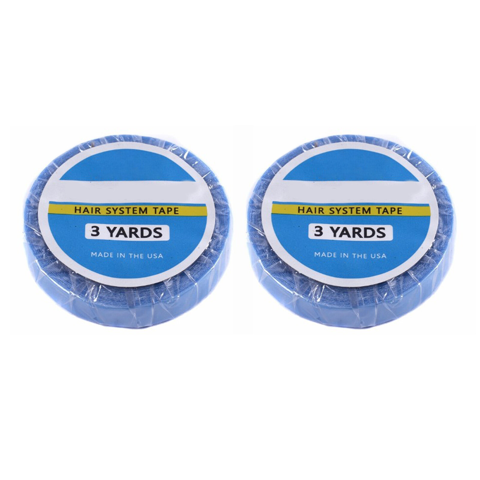 Водонепроницаемая лента для поддержки парика, 2 рулона, прочная клейкая лента для системы волос с защитой от пота, длина 8,9 фута, прочная и долговечная