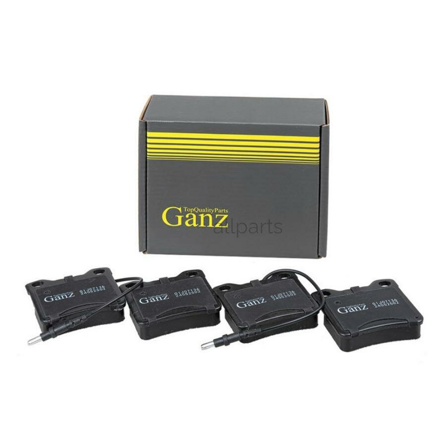 GANZ GIJ07136 Колодки тормозные задние для MERCEDES-BENZ Vito(W638) 2.0-2.3 96-03 GANZ GIJ07136