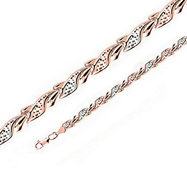 Браслет, красное золото, 585 проба