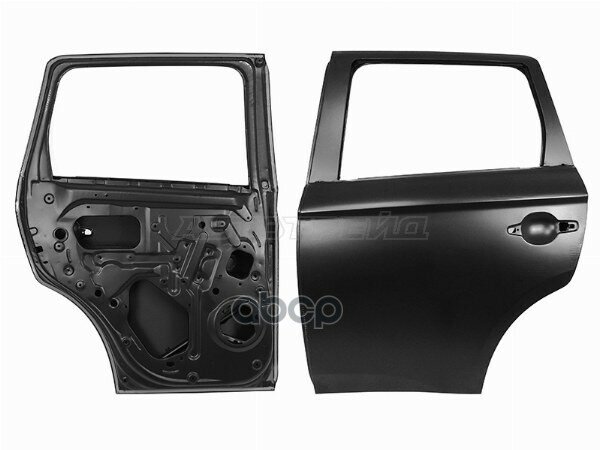 Дверь задняя Mitsubishi Outlander 12-15 (Слева) Sat арт. ST-89-0004