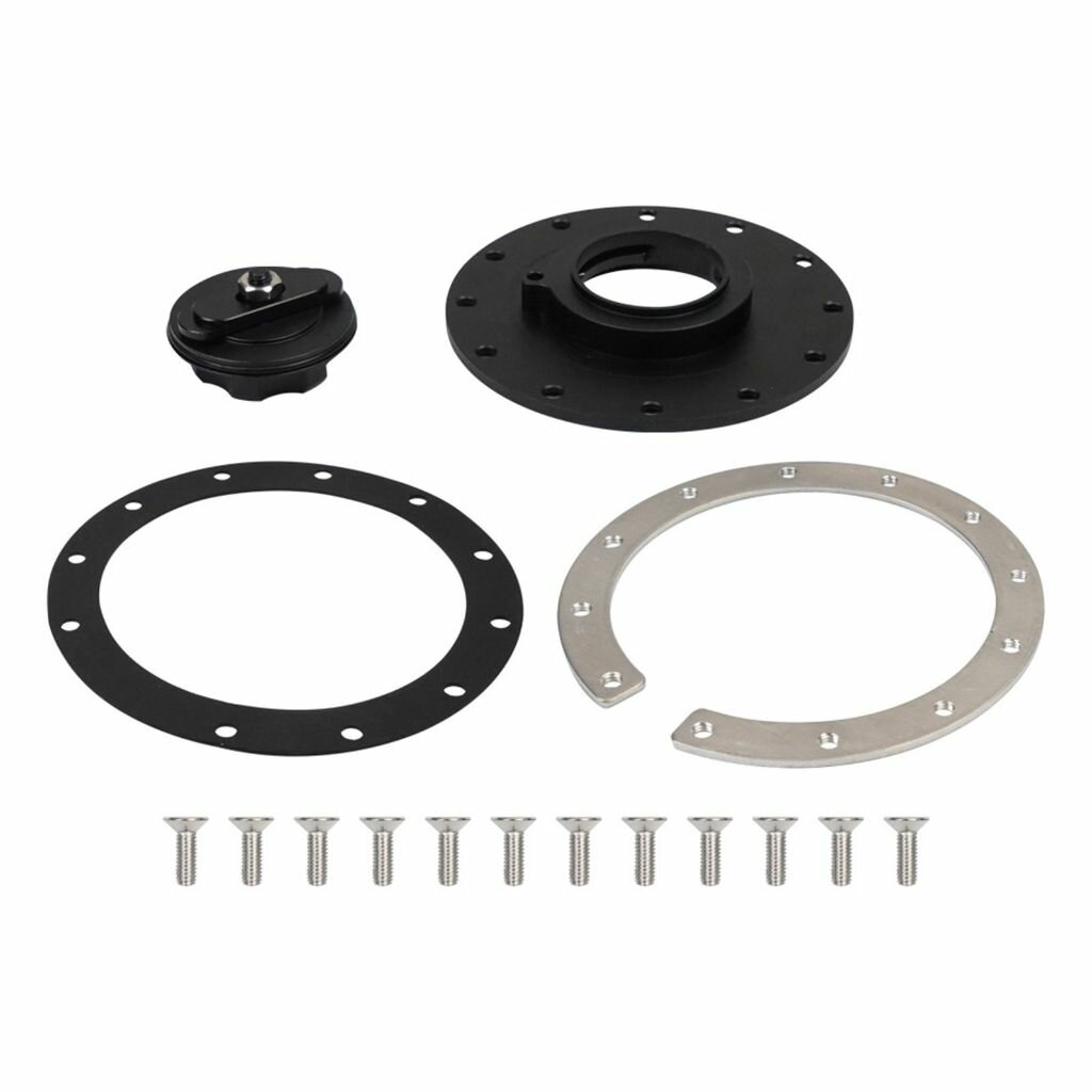 Аксессуары для автоинструментов, Встраиваемая крышка дополнительного топливного бака - черная, 1 комплект