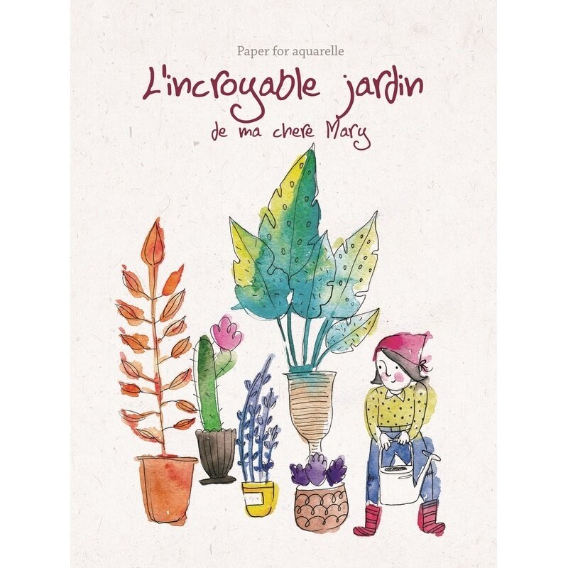 Папка для рисования акварелью №1 School А4, 10 листов, 180 гр/м, мелкое зерно