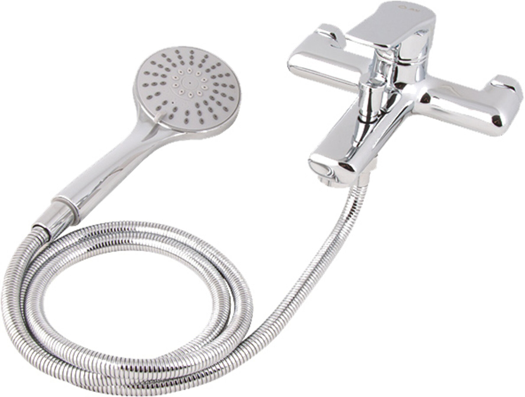 Смеситель для ванны AV ENGINEERING с монолитным изливом AVHOB3-A163