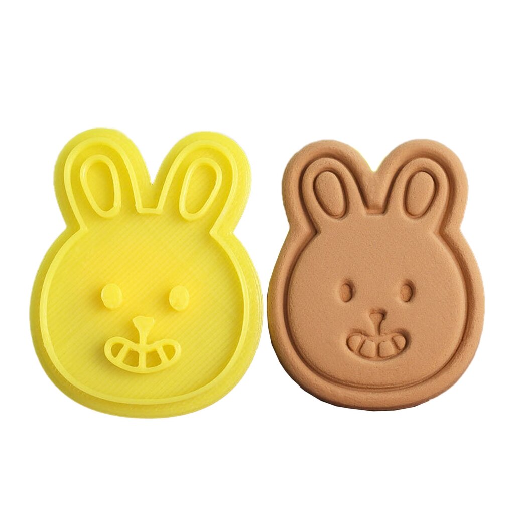 Фортеры печенья мультфильм милый кролик бисквит -резак