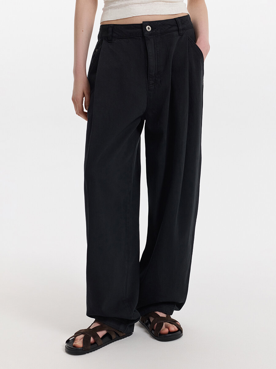 Джинсы багги 