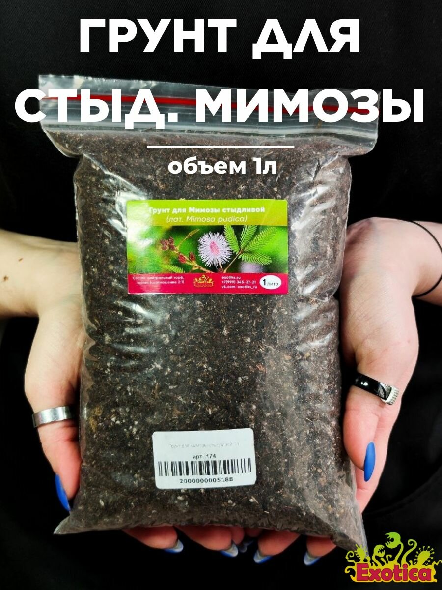 Грунт для стыдливой Мимозы 1л