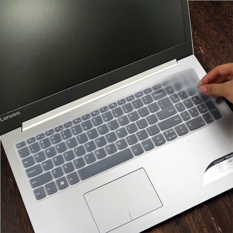 Русская силиконовая клавиатурная накладка для Lenovo Ideapad 15,6"