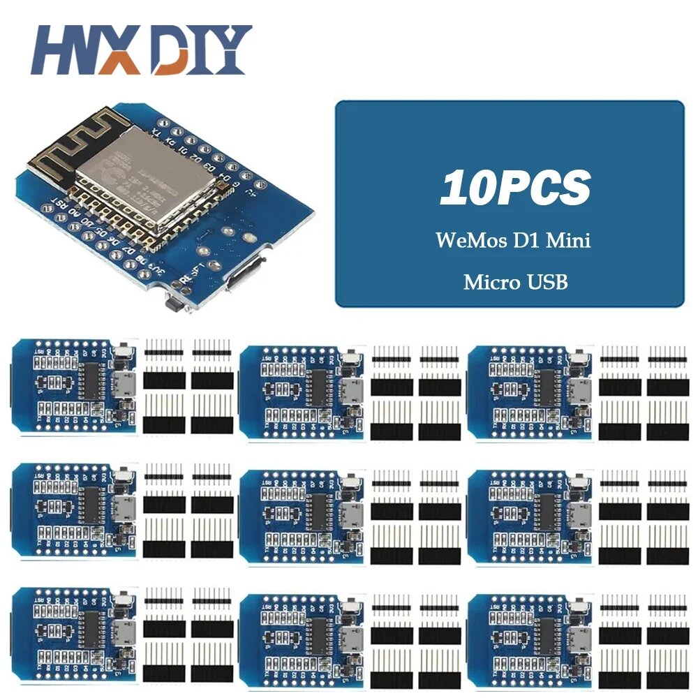 D1 Mini Nodemcu ESP8266 платы разработки Wi-Fi 10pcs-MICRO USB