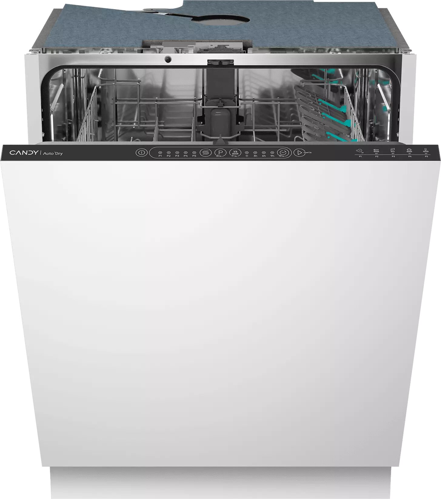 Посудомоечная машина Candy CI 4A7E0AA-08, конденсационная сушка, вместимость 14 комлектов
