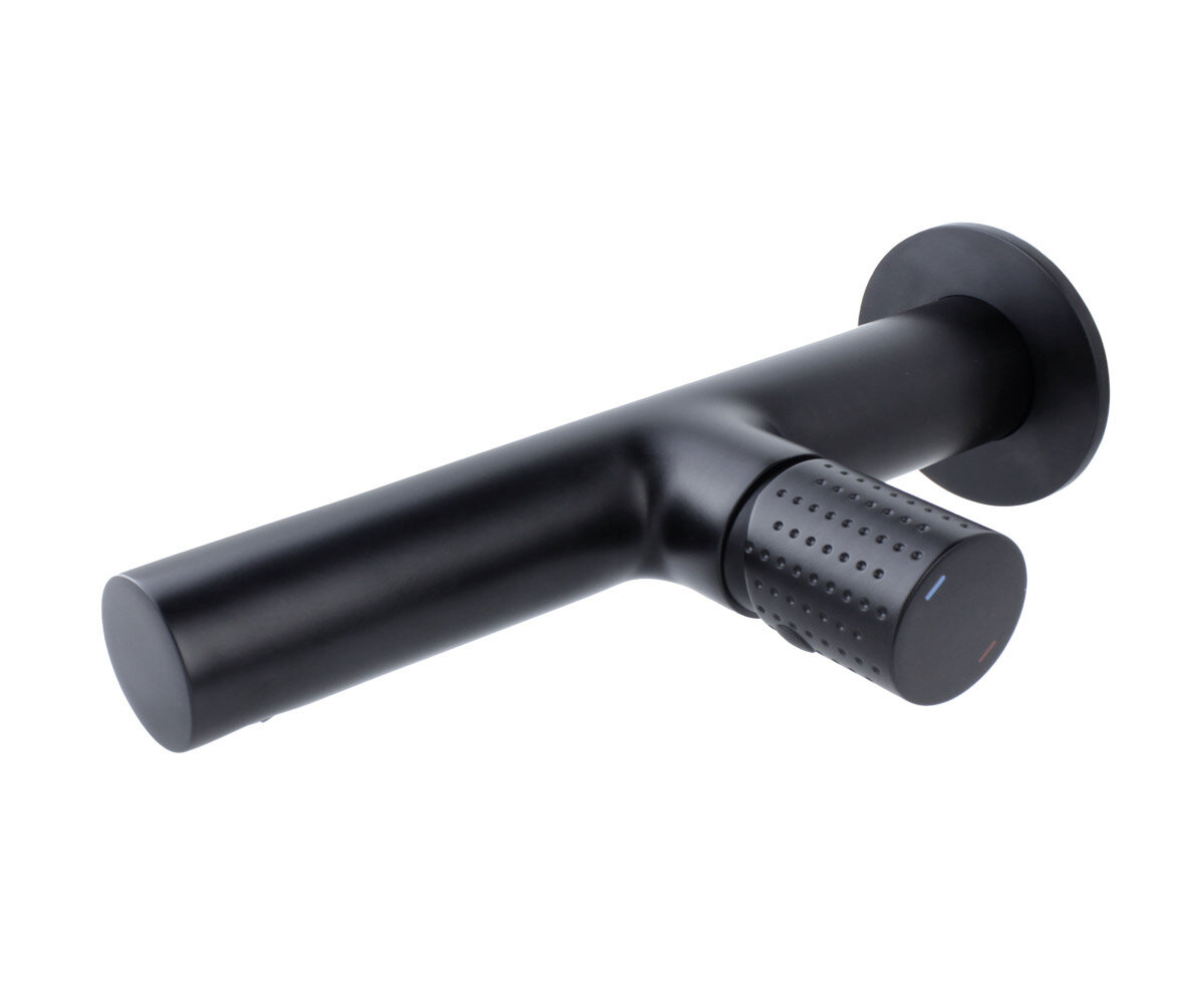 301B Смеситель настенный встраиваемый LIBERTY черный матовый (шт)