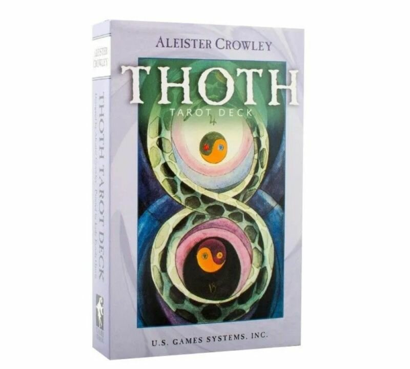 Карты US Games Systems The Crowley Tarot: The Handbook to the Cards US Games / Руководство по Таро Кроули