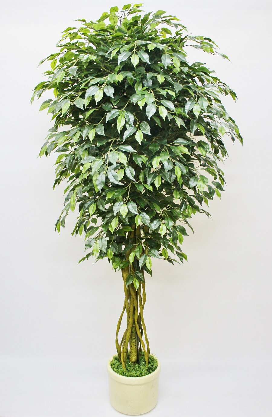 Фикус Бенджамина искусственный, 200 см, бренд CONEKO - декор для дома и офиса