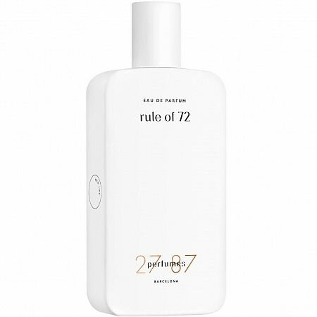 27 87 PERFUMES RULE OF 72 парфюмерная вода унисекс 27 мл