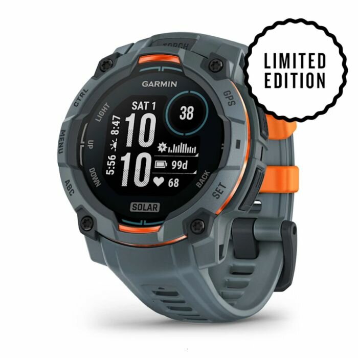 Часы Garmin Instinct 3 Solar 45 mm Twilight with Twilight Band (010-02934-01)