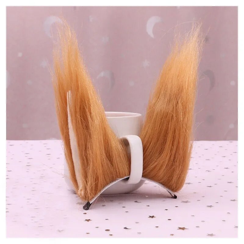 Искусственный мех, хвост лисы, регулируемый ремень