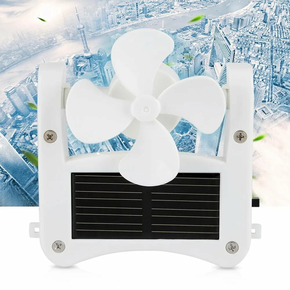 Мини-вентилятор JY01651, для кепок, на солнечной батарее, 220 Вт