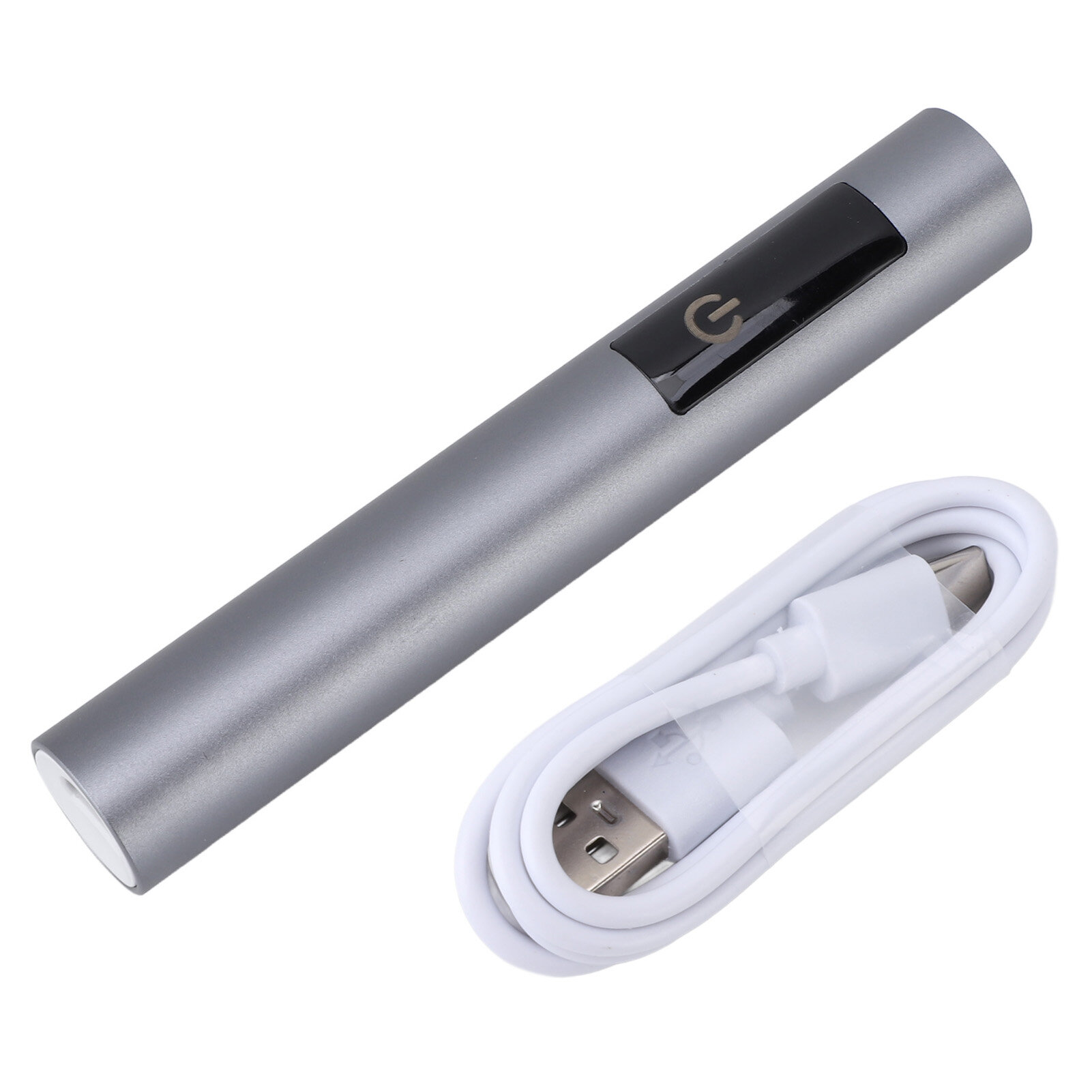 3 Вт Мини УФ-лампа для гелевых ногтей Портативная USB-перезаряжаемая беспроводная сенсорная панель управления для быстрой сушки геля Ручная маленькая сушилка для ногтей Серая