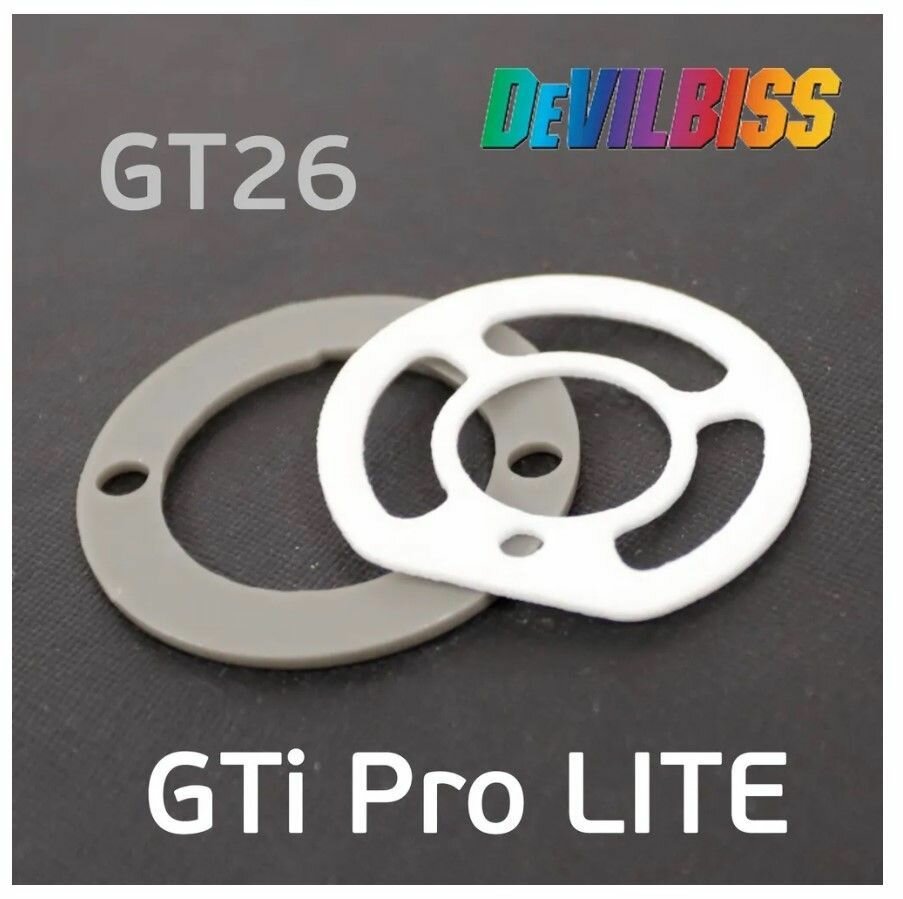 Ремнабор для краскопульта DeVilbiss уплотнитель, кольцо (GTi Pro LITE, PRi Pro LITE, GTi Pro)