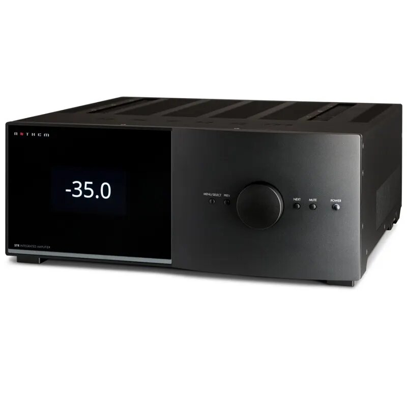 STR Integrated Amplifier black
