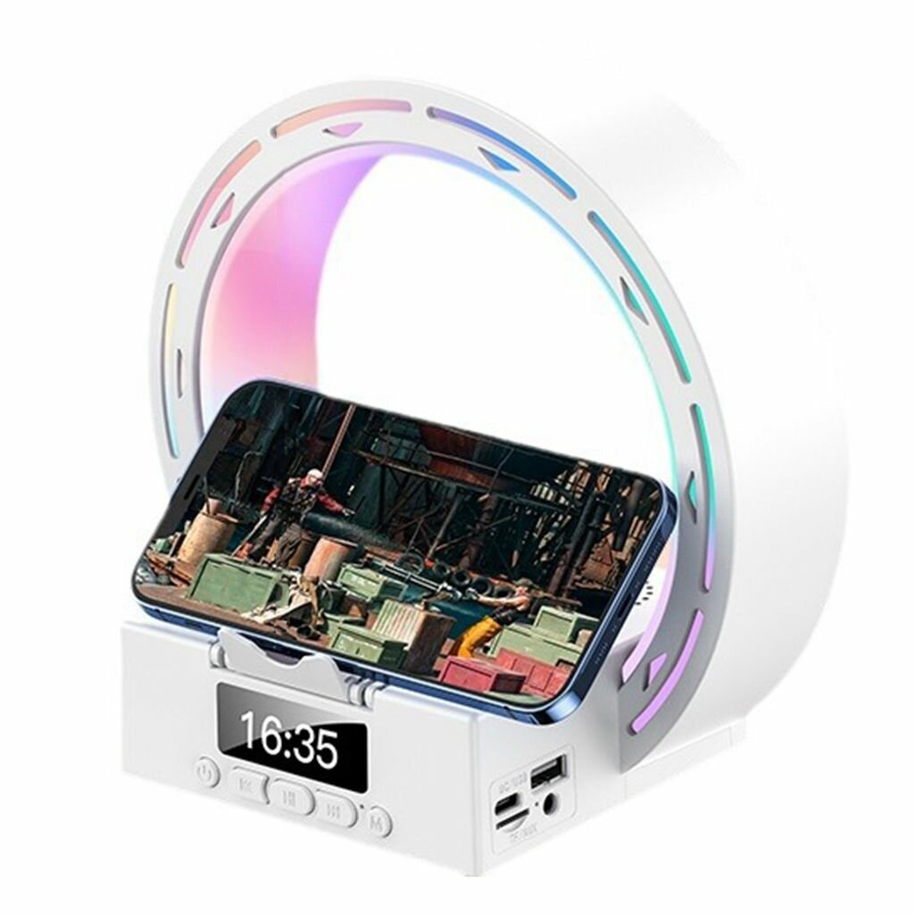 (1 шт.) Многофункциональный интеллектуальный динамик Big G-белый