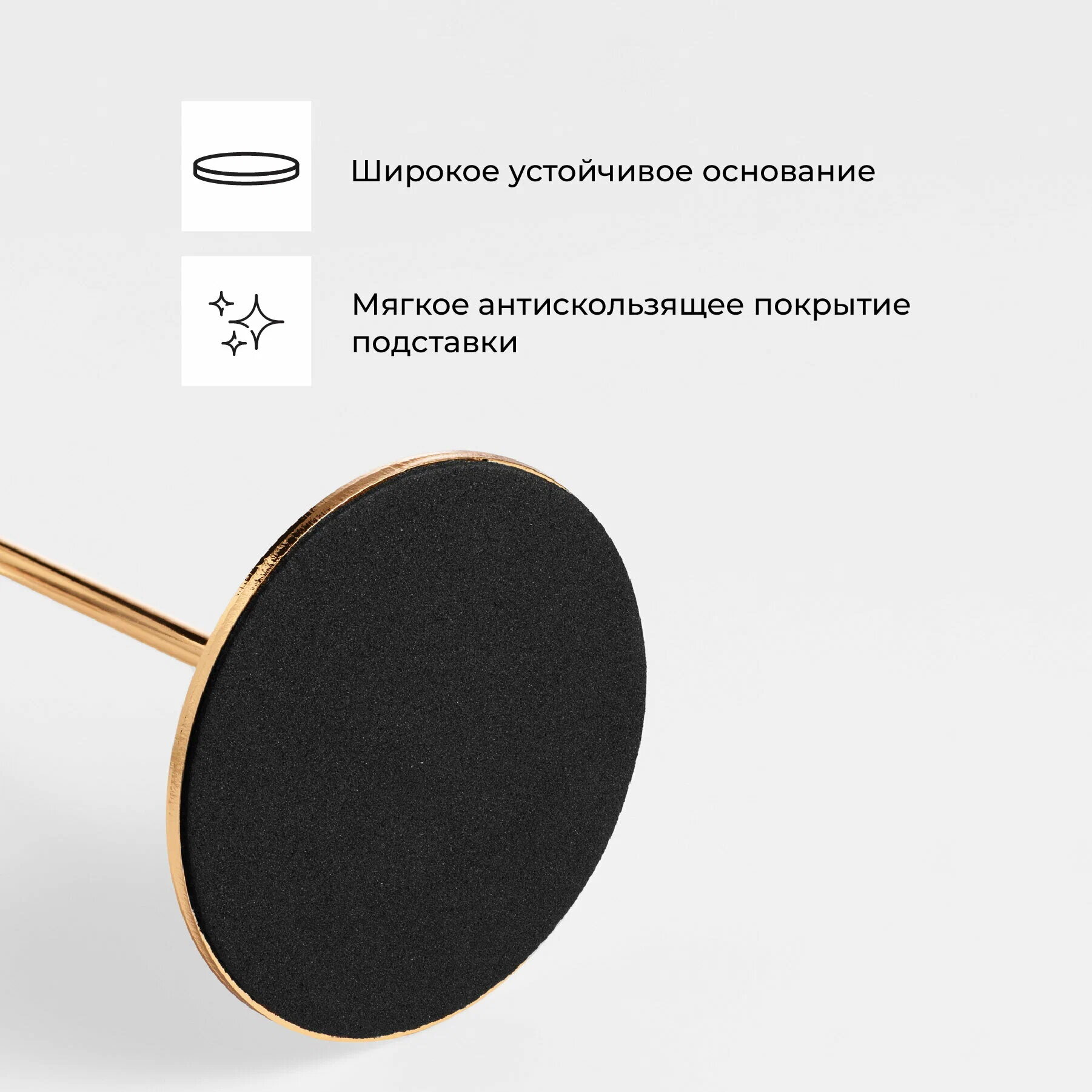 Подсвечники для свечей металлические золотые, Подставка для свечей высокая, Набор 3 шт.