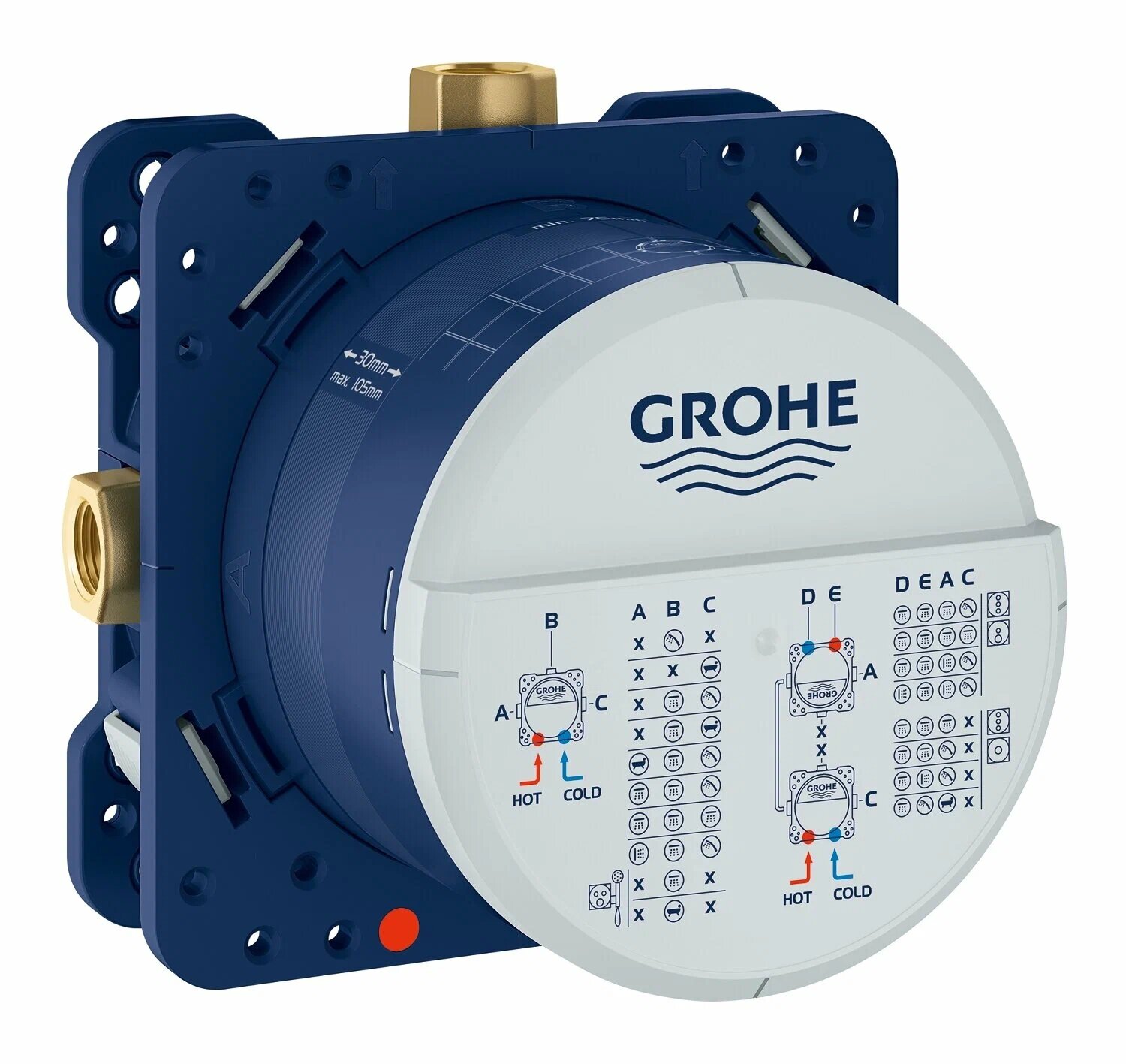Встраиваемая часть универсальная 35600000 GROHE Rapido SmartBox