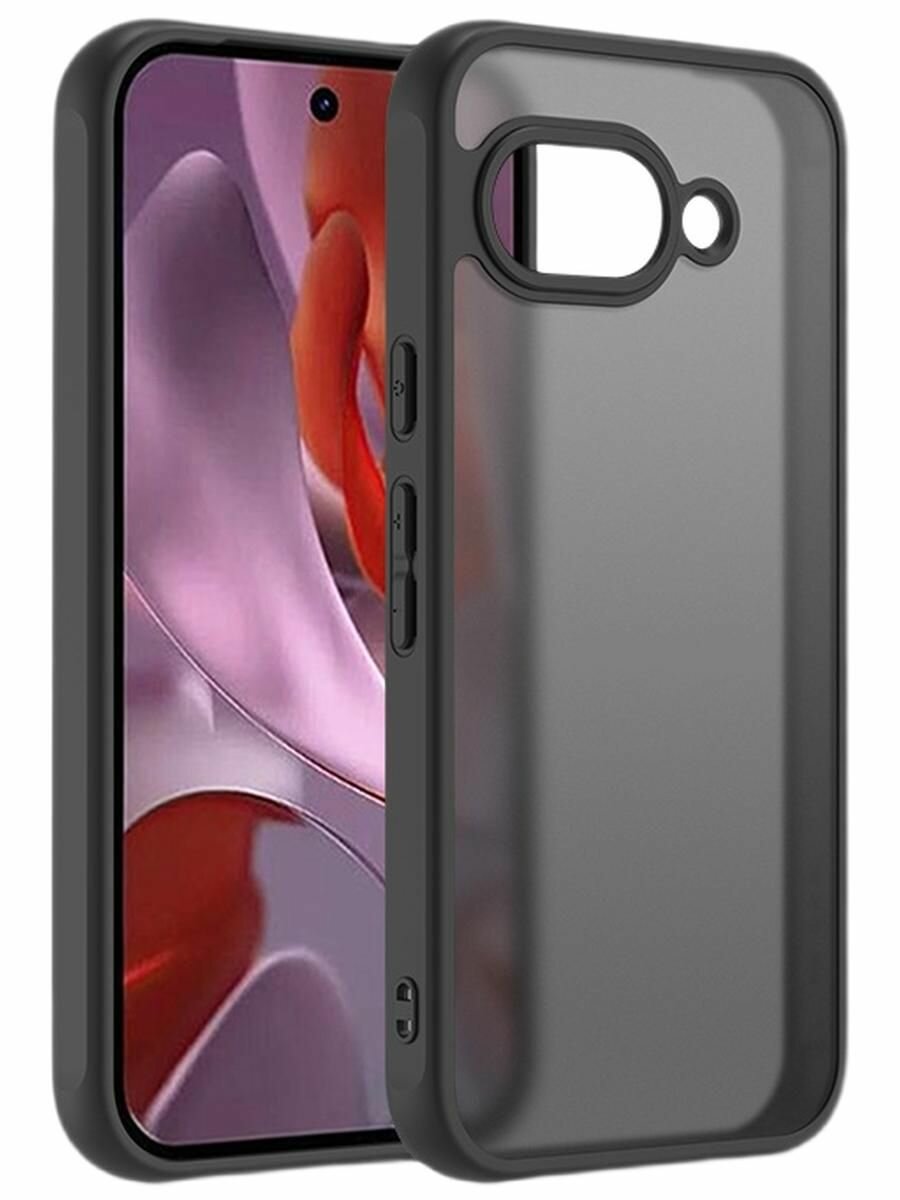 Чехол на Google Pixel 9A MODMAC Everyday, черный, защита камеры — фото 1