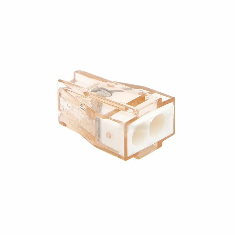 100 шт. 773-602 Соединитель для быстроразъемных проводов 4 мм² 2-проводные Вставные электрические распределительные коробки Клеммные колодки серии 773