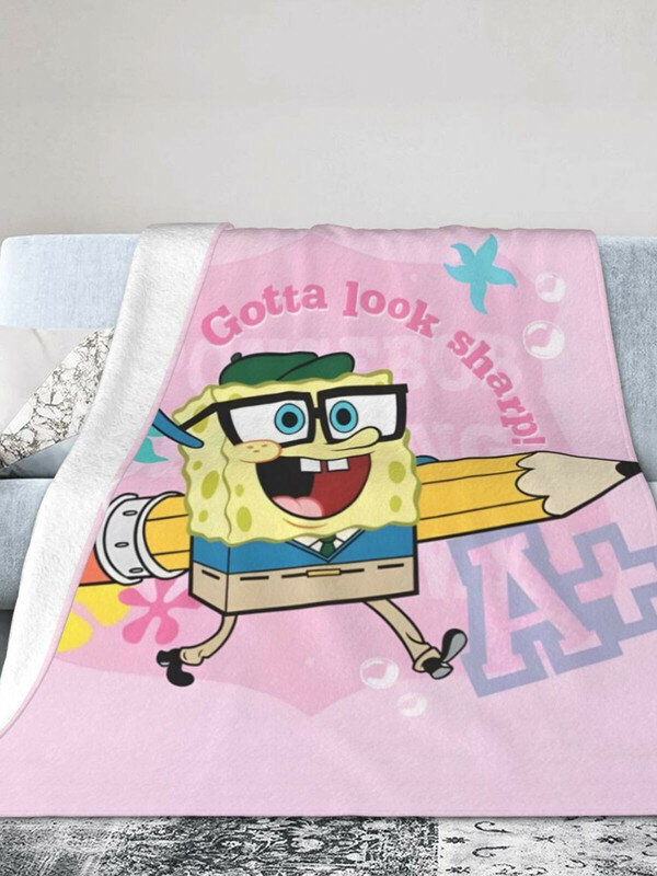 Плед Губка Боб Пледы Губка Боб Квадратные Штаны SpongeBob от SpongeBob SquarePants