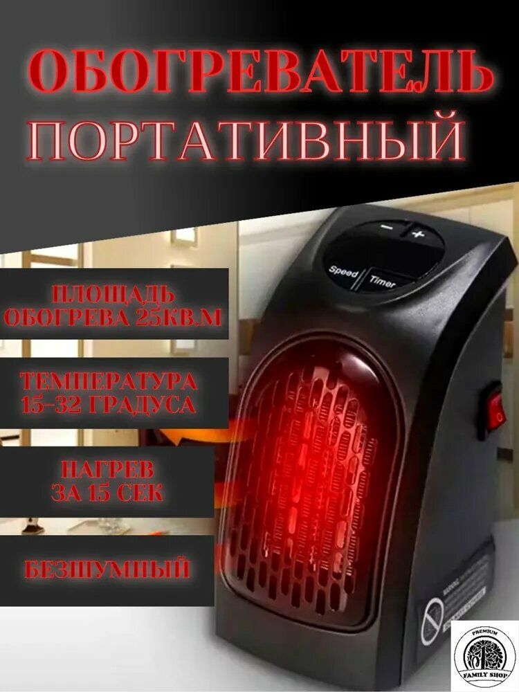 Обогреватель для дома, тепловентилятор настенный, портативный мини обогреватель