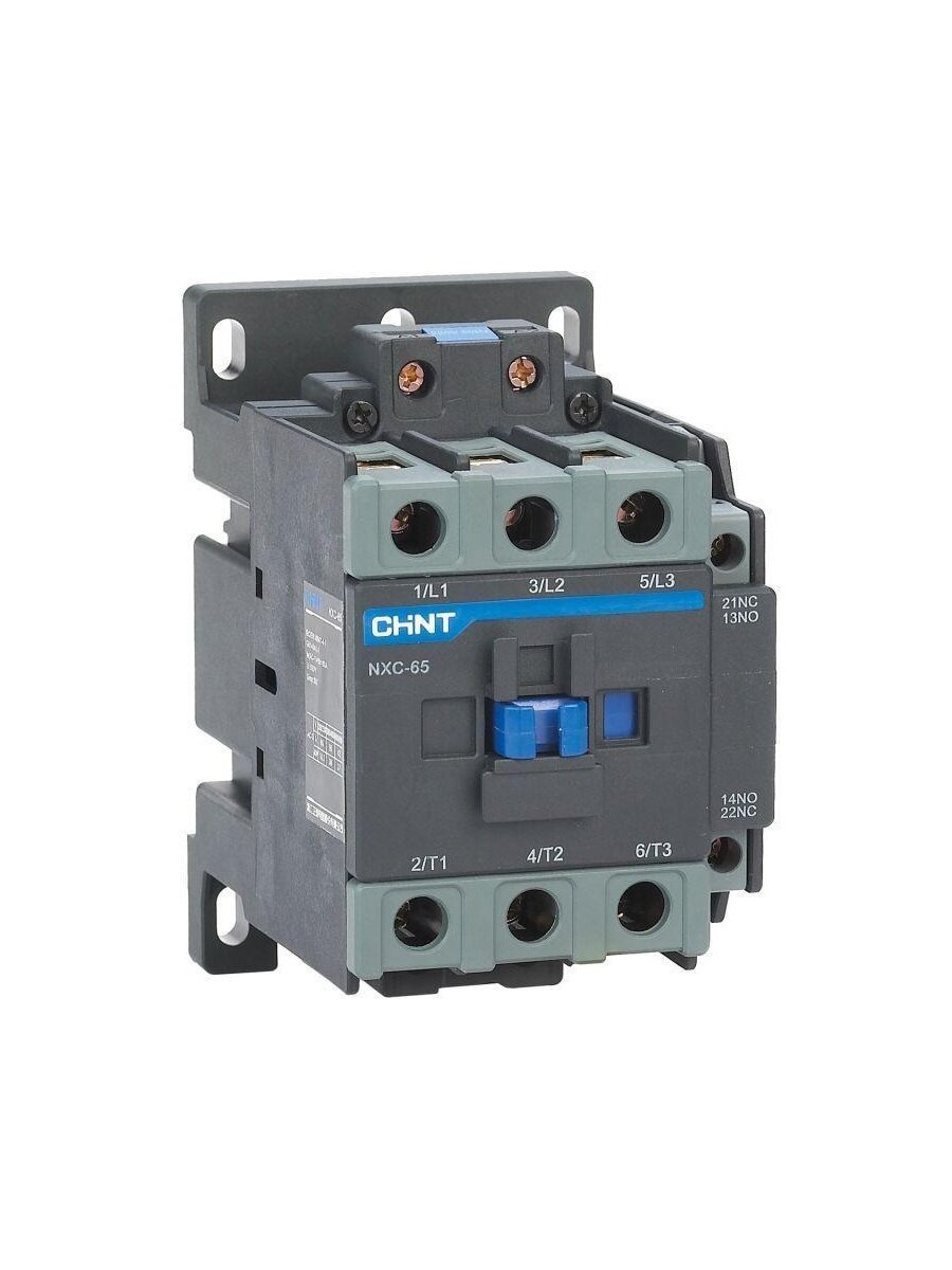 Контактор NXC-65 65А кат. 220В AC 1НО+1НЗ AC-3 (R) CHINT 836796