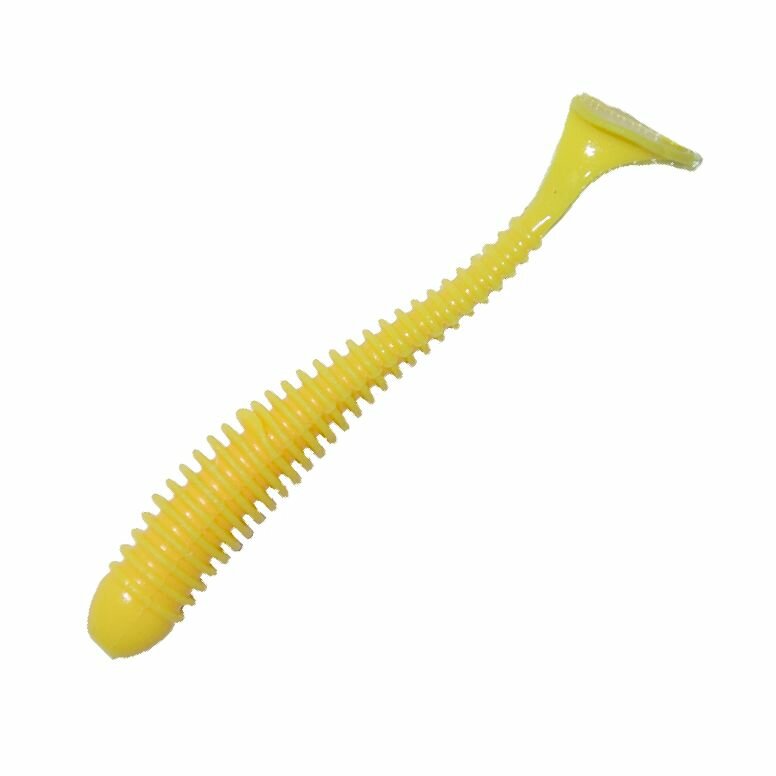 Силиконовая приманка на щуку, на судака, на окуня RUBICON Power Bait RIPPER-SC, 50 мм, цвет 038 (10 шт) /мягкая съедобная резина для рыбалки